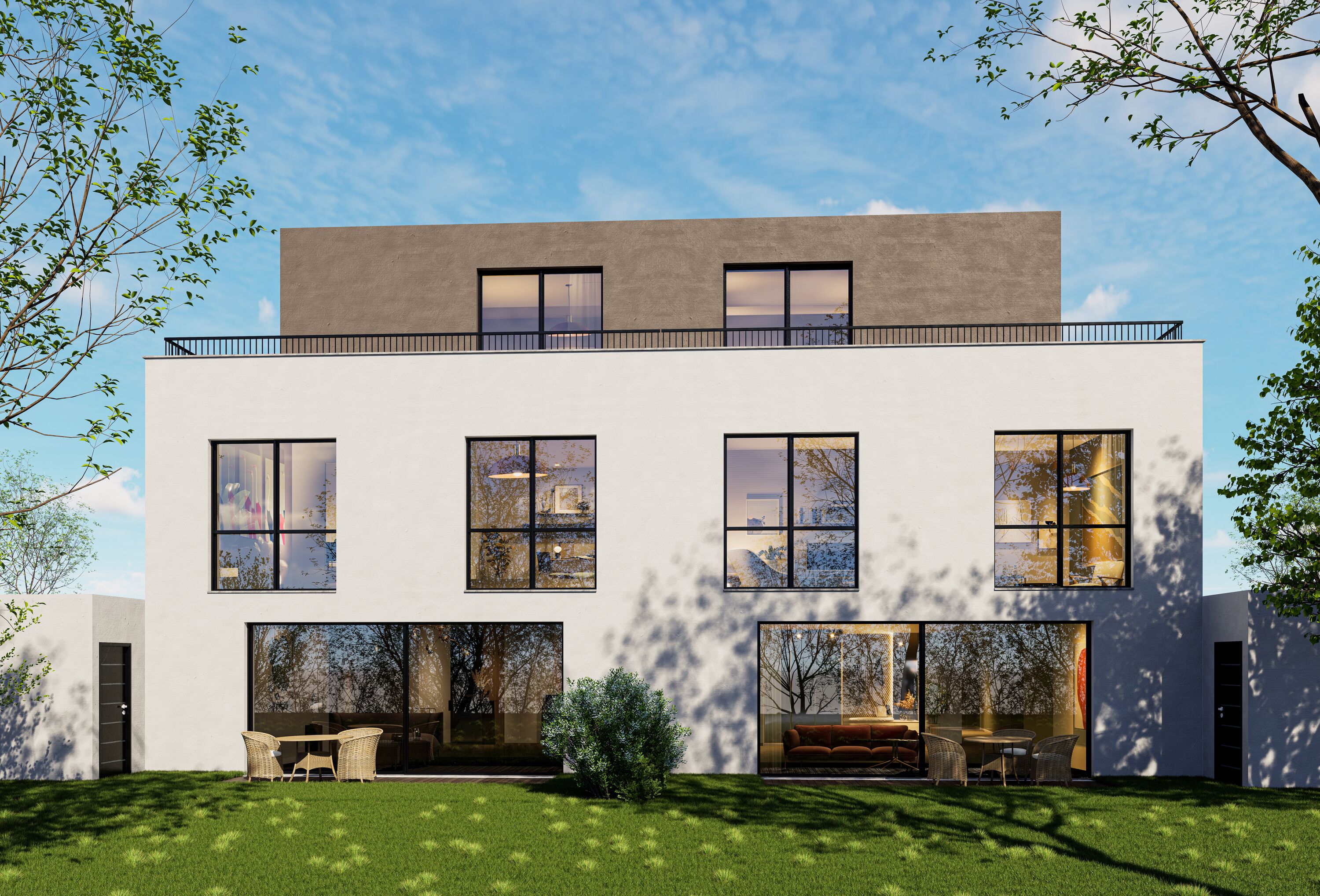 Modernes Wohnen - Neubau von 4 Doppelhaushälften in Bad Friedrichshall ...